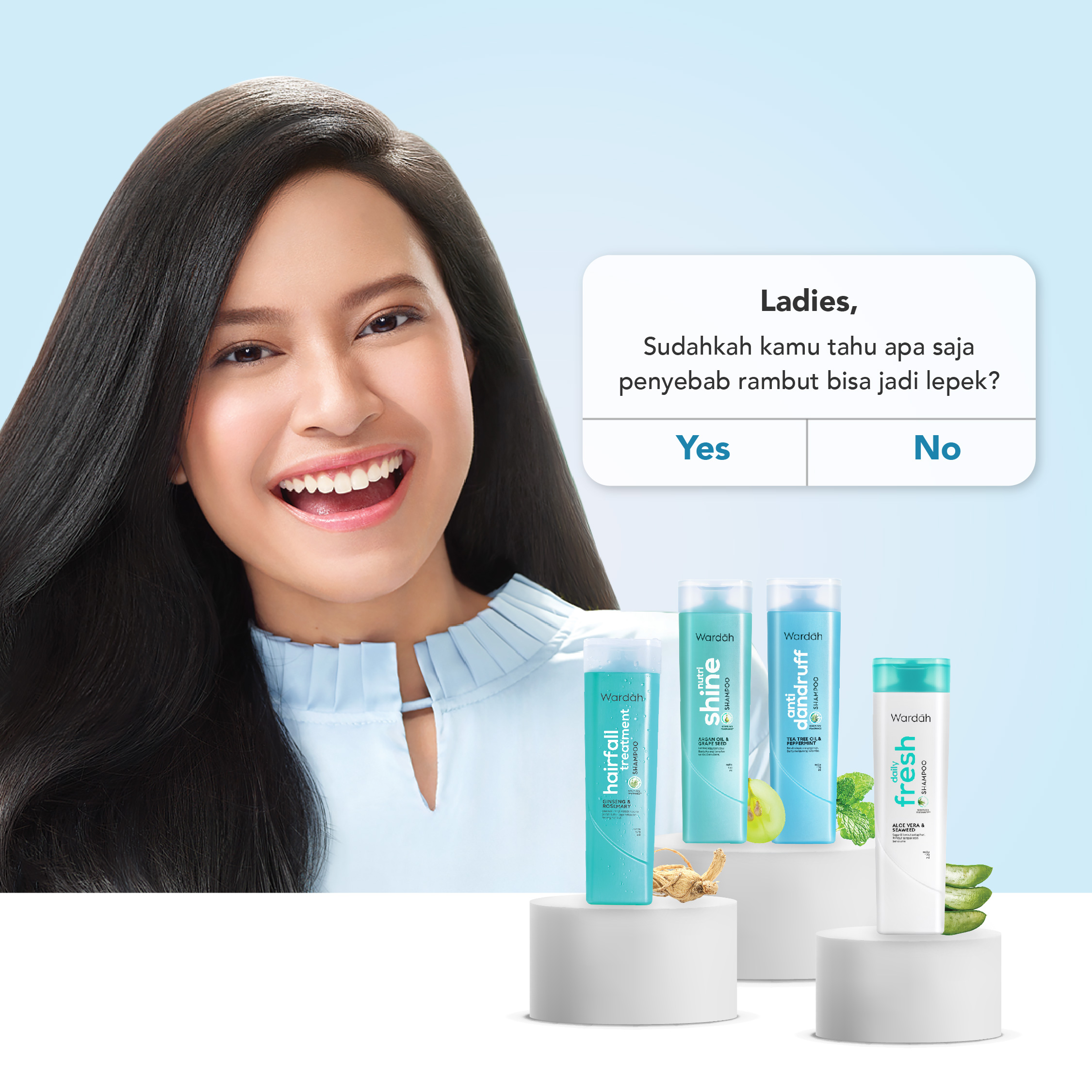 5 Penyebab Rambut Lepek yang Harus Kamu Hindari | Wardah Indonesia