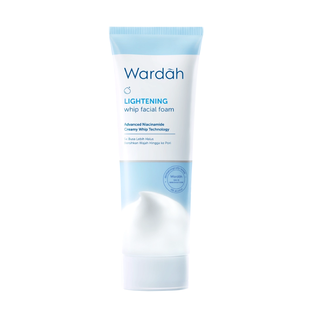 Lightening Whip Facial Foam | Wardah Indonesia