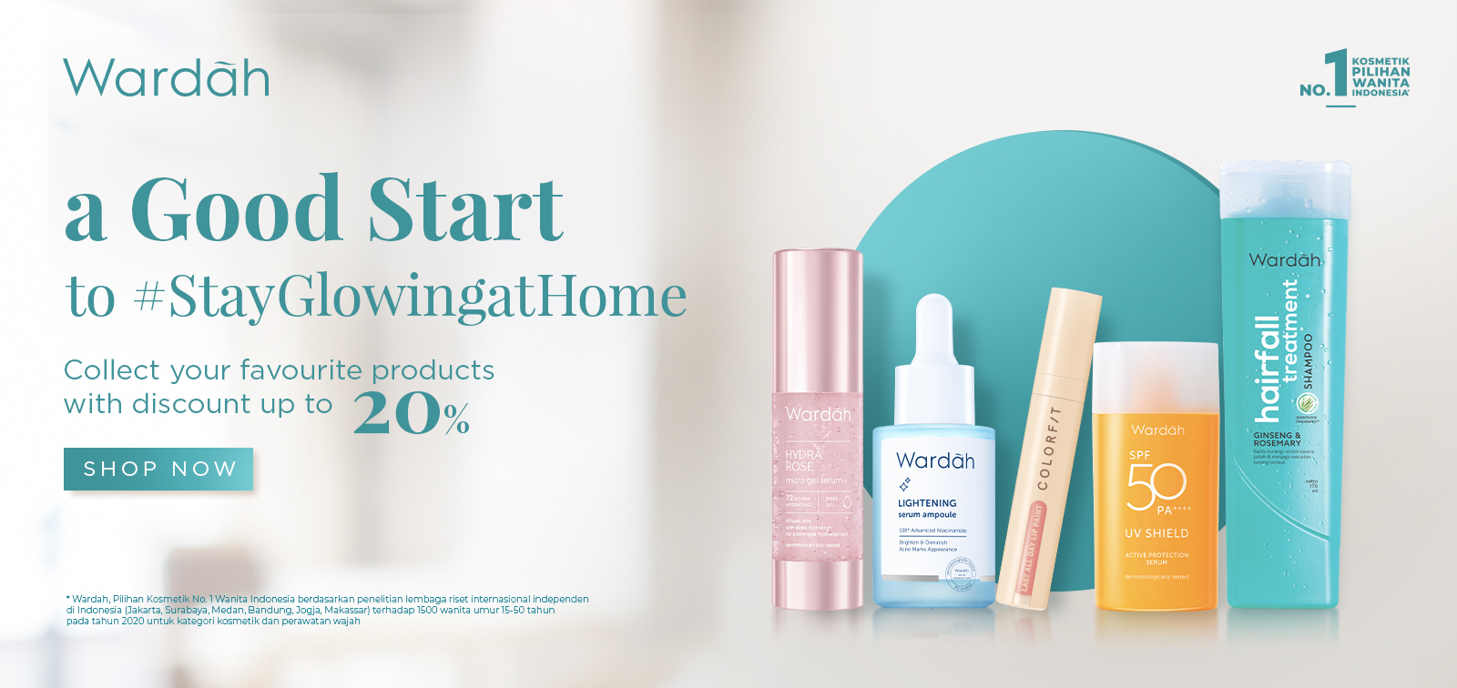 Wardah, Beauty Cosmetics Indonesia.